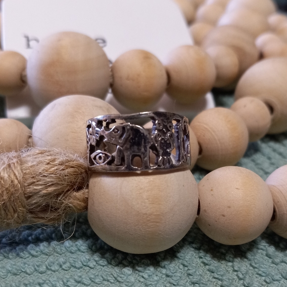 Jewelry | Silver Good Luck Symbol Ring | Poshmark